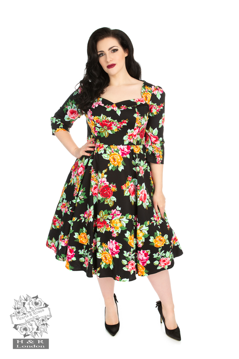 Zena Dress - Hearts & Roses London
