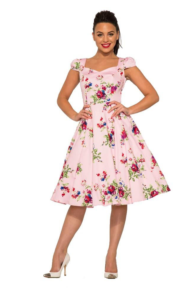 The Royal Ballet Tea Dress in Pink - Hearts & Roses London