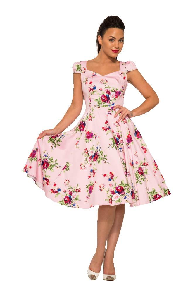 The Royal Ballet Tea Dress in Pink in Pink - Hearts & Roses London