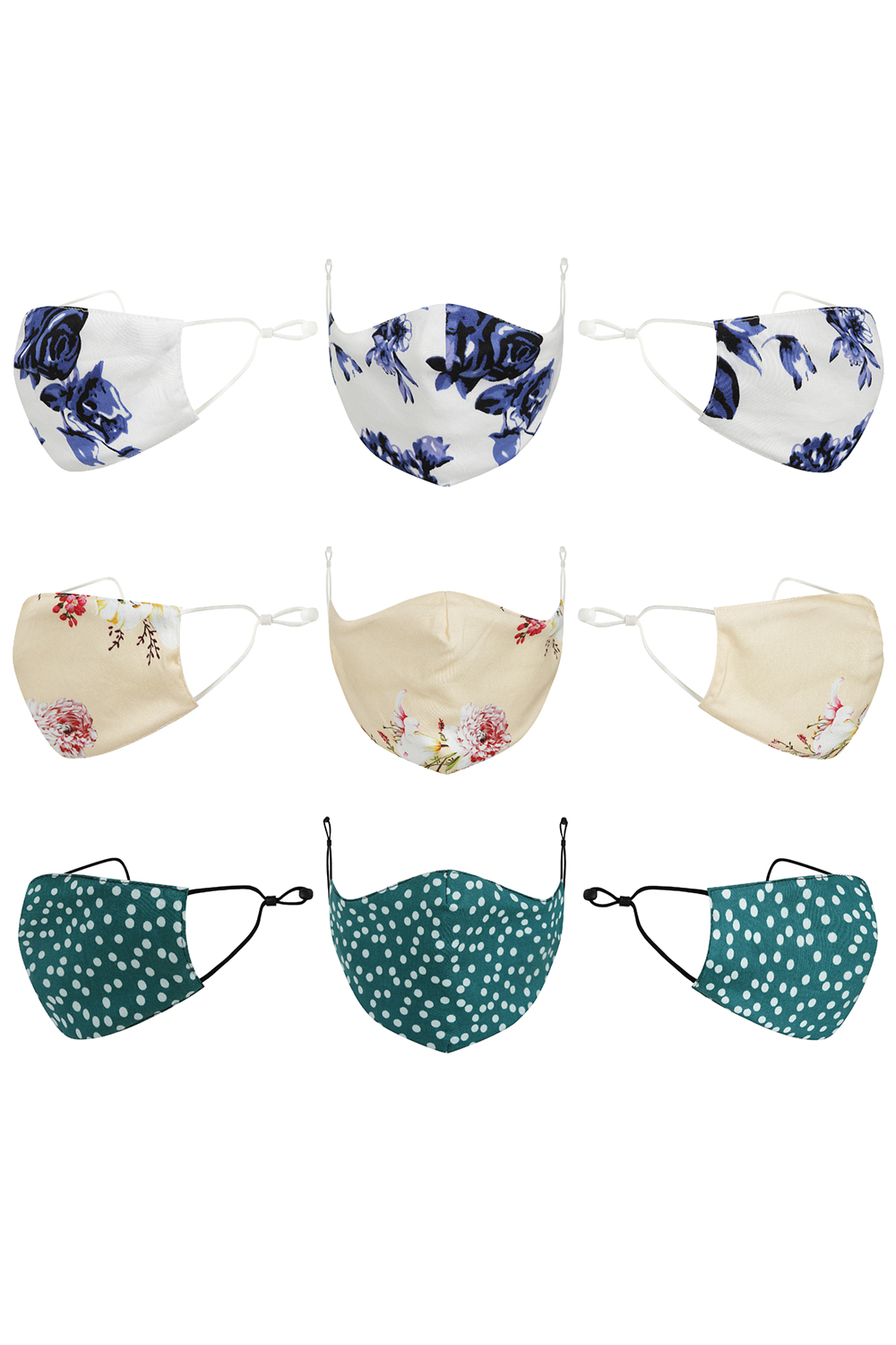 Adults Face Mask - Hearts & Roses London