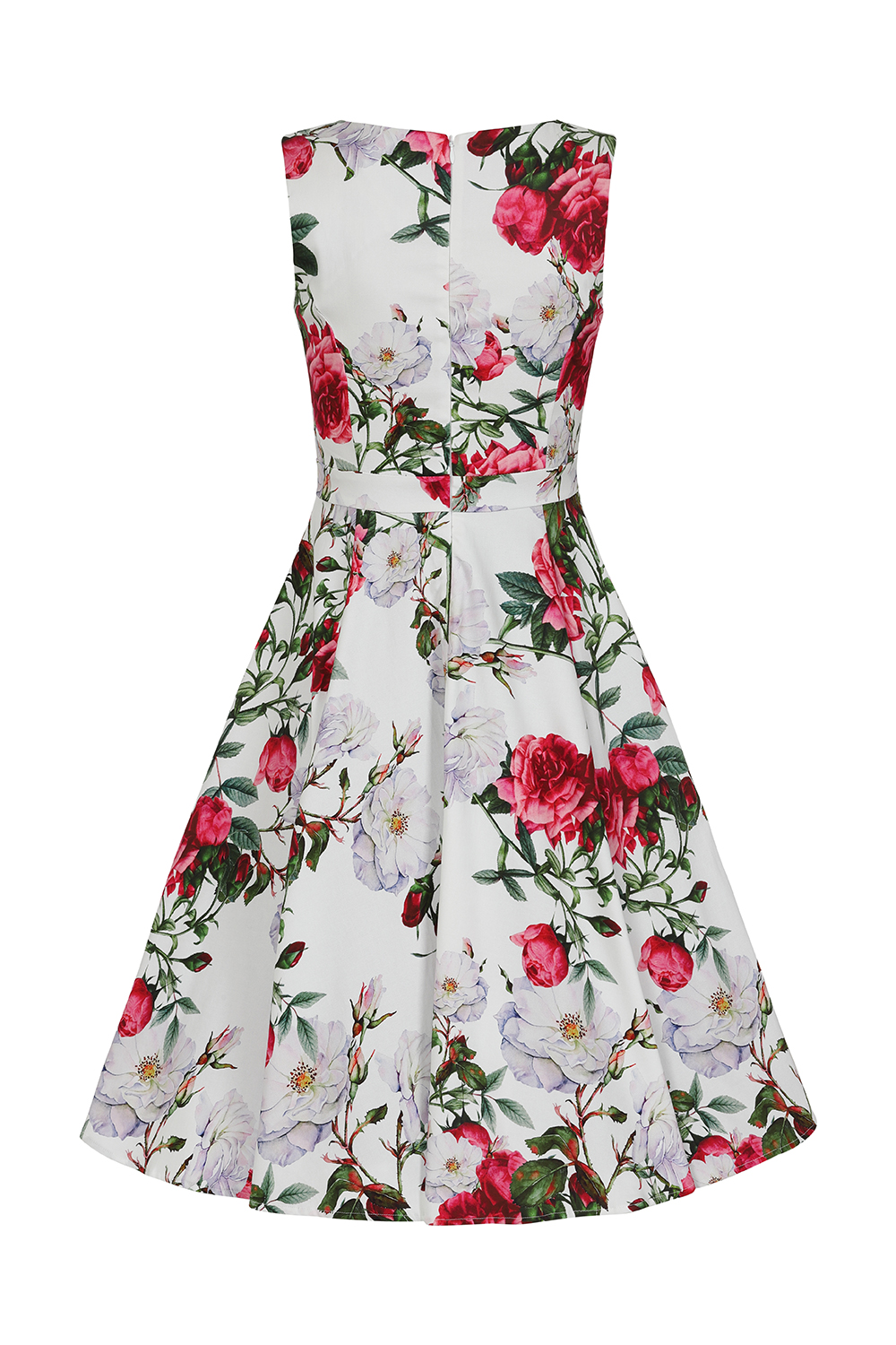 Debbie Floral Swing Dress - Hearts & Roses London