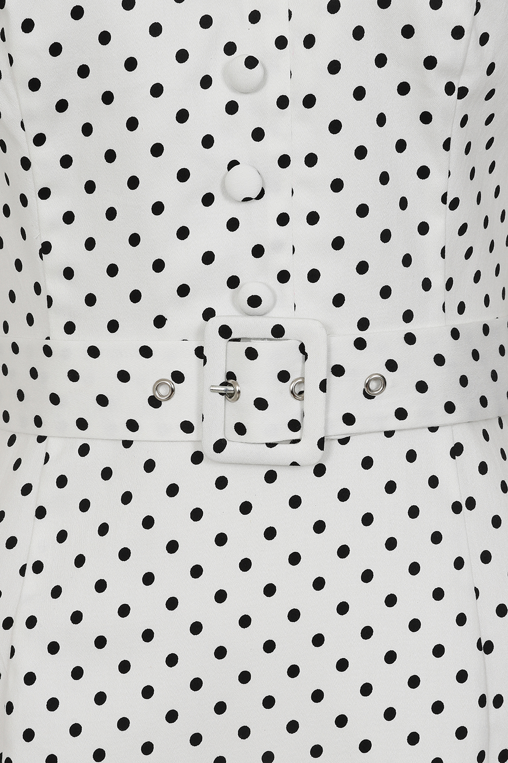 Elise Polka Dot Wiggle Dress - Hearts & Roses London