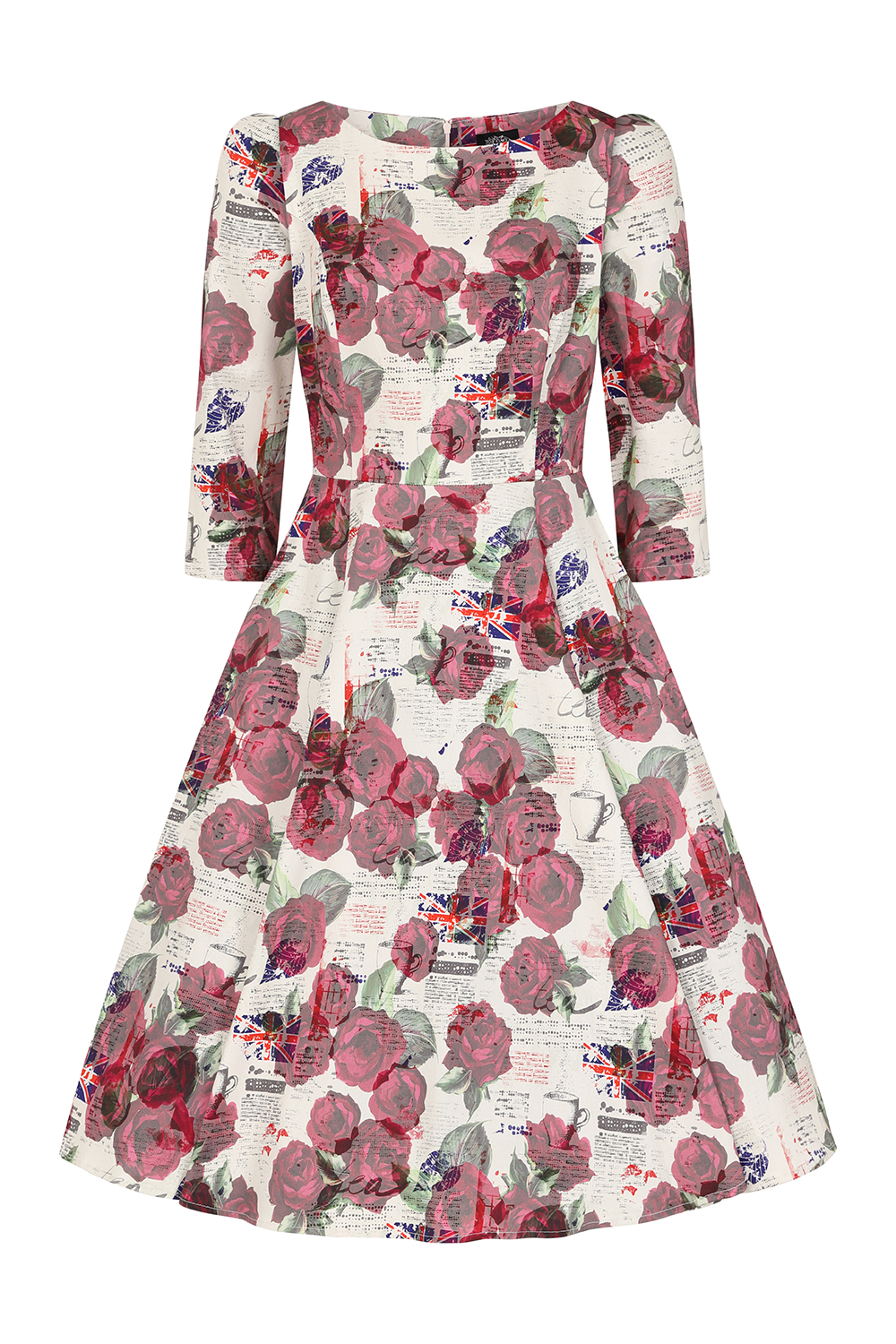 Tilly Tea Party Swing Dress - Hearts & Roses London