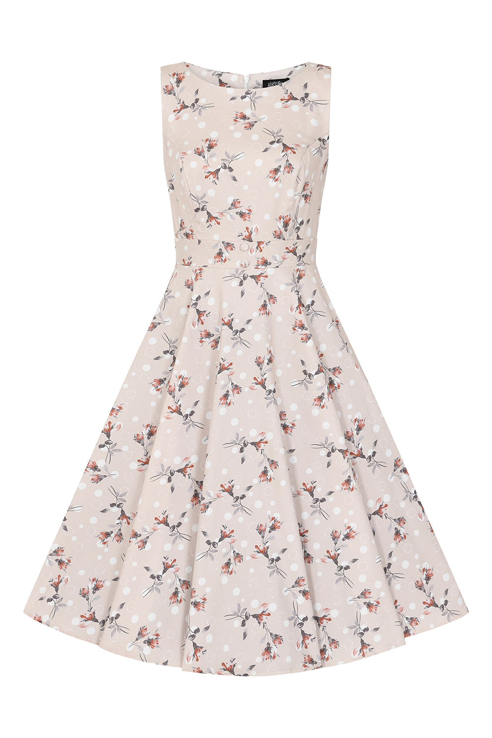 Janice Floral Swing Dress - Hearts & Roses London