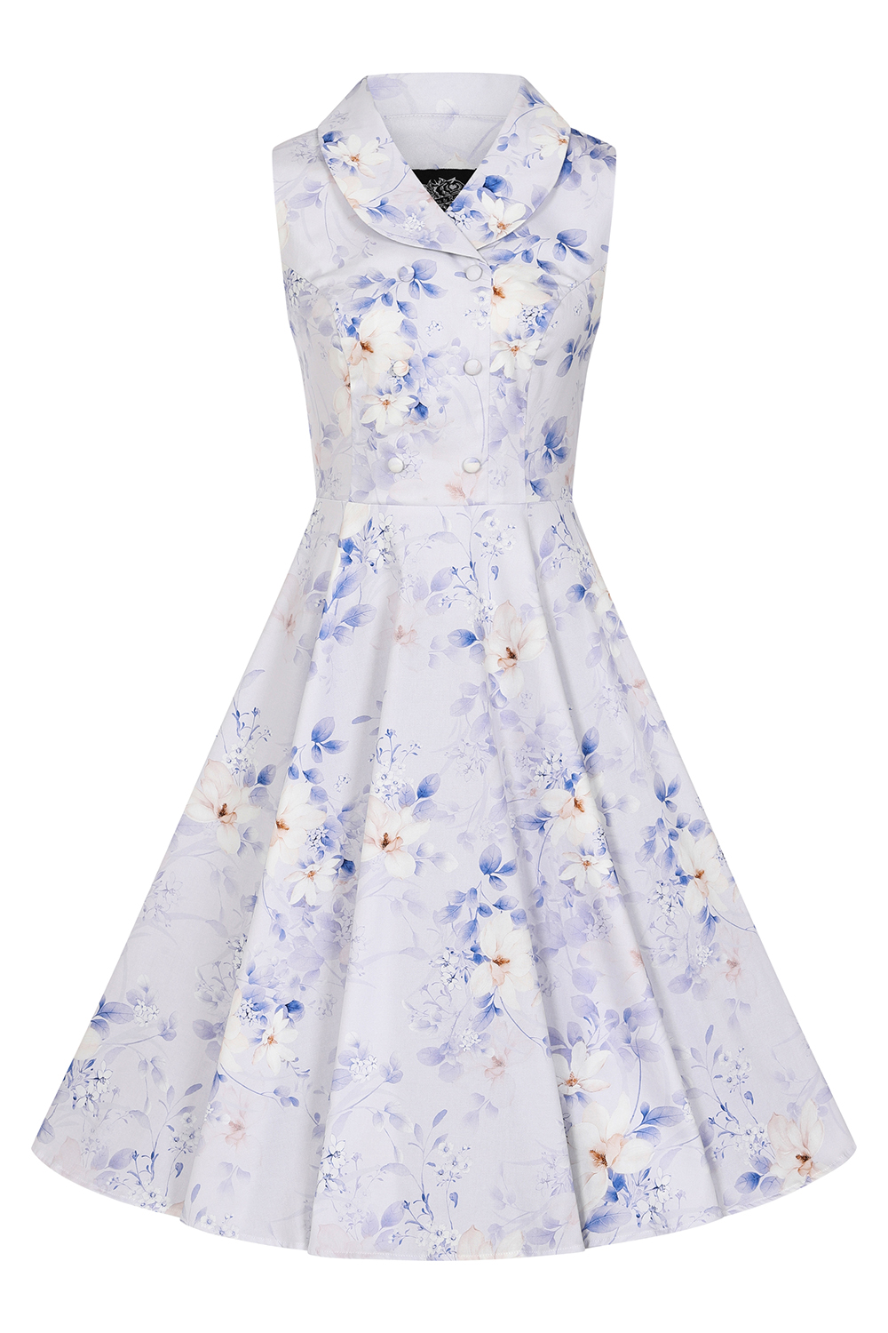 Cynthia Floral Swing Dress - Hearts & Roses London