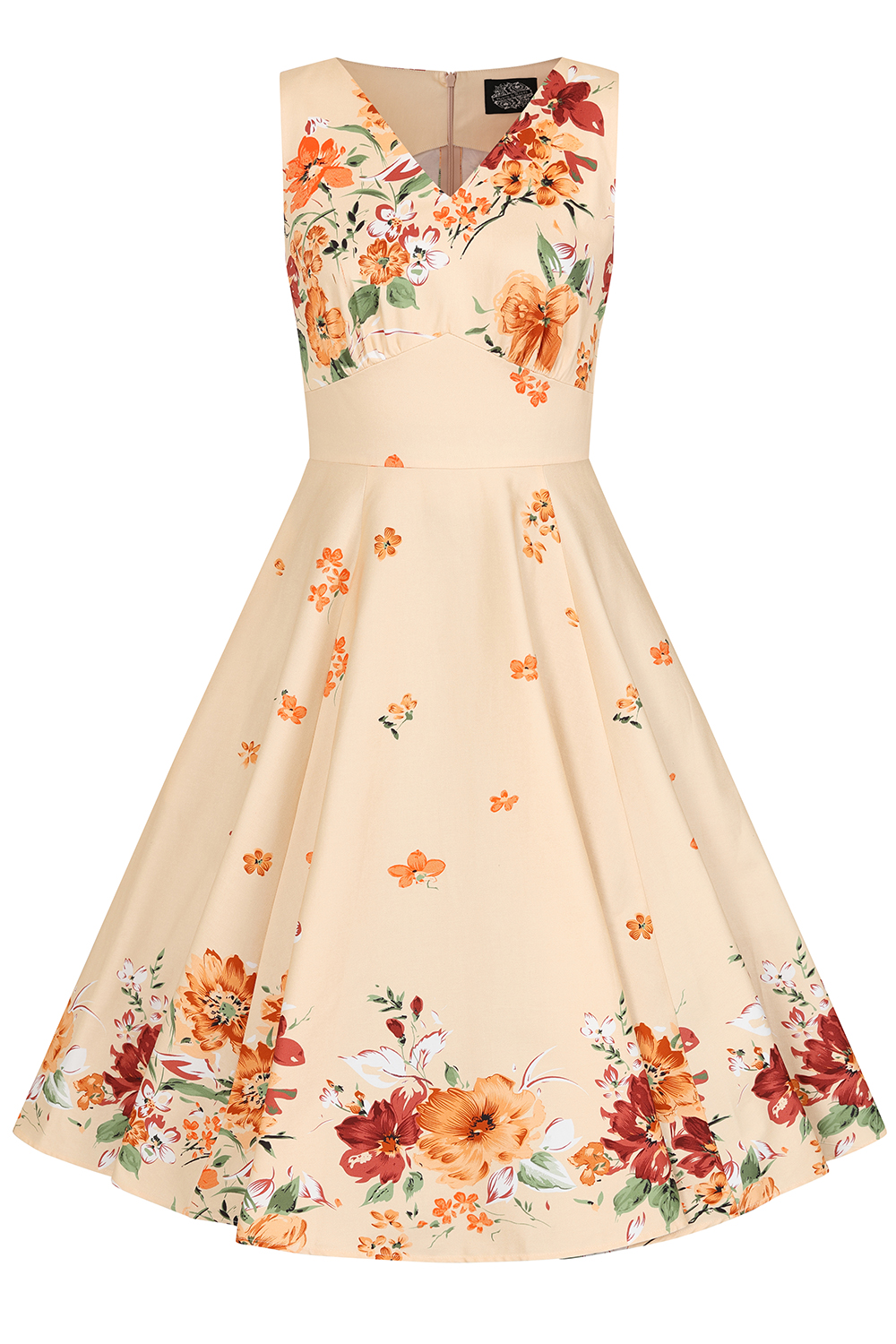 50s Swing Dress | Vintage Swing Dress - Hearts and Roses London
