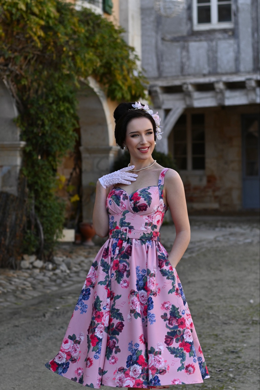 Rosabelle Bloom Swing Dress - Hearts & Roses London